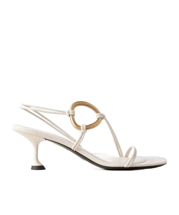 Proenza Schouler Hoop High-heeled Sandals - Nude
