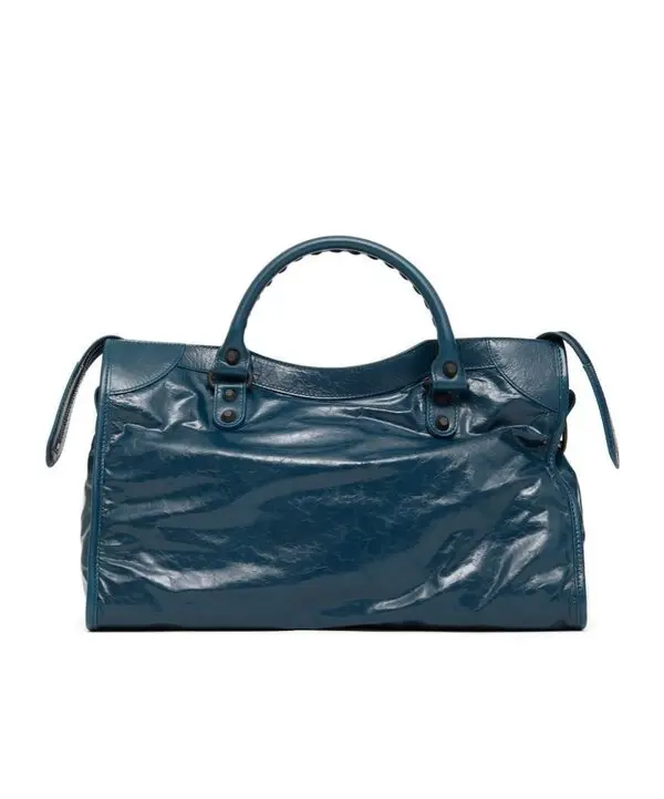 Balenciaga Medium Le City Tote Bag - Blue