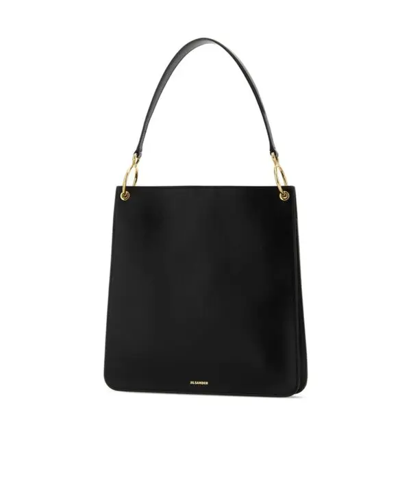 JIL SANDER Logo Detailed Shoulder Bag