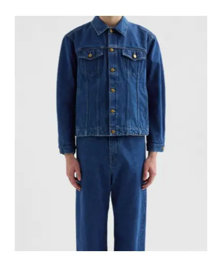 JIL SANDER Denim Blouson Jacket - Medium Denim