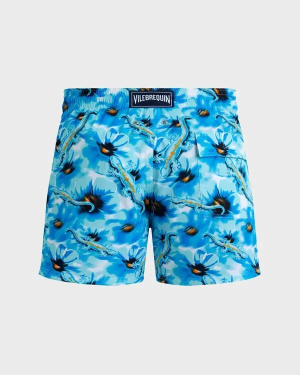 Vilebrequin Drawstring Swim Trunks - Blue