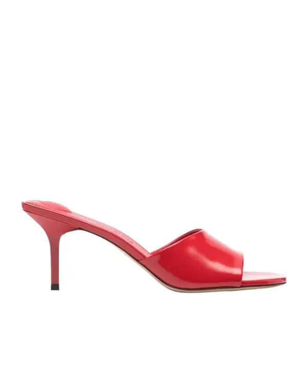 Jacquemus Cubisto Heeled Sandals - Red