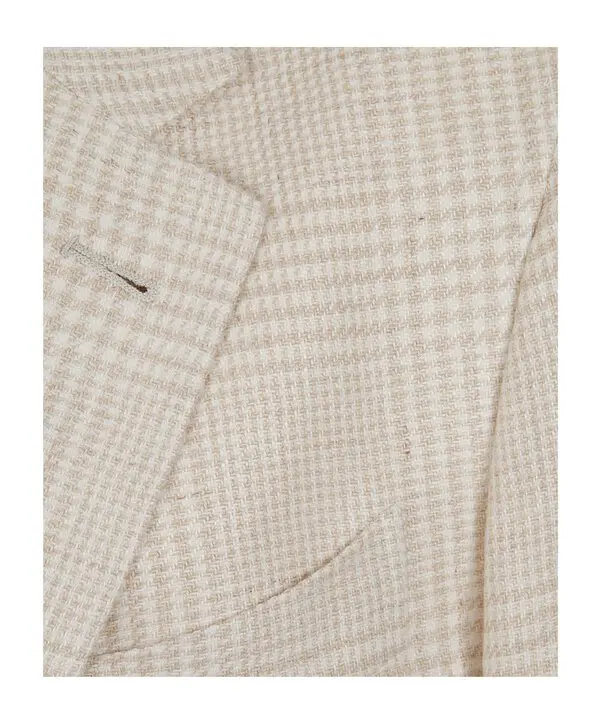 Zegna Checked Single-breasted Blazer - No