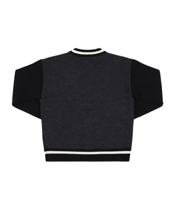 Bonpoint Wool Knit Cardigan - Black