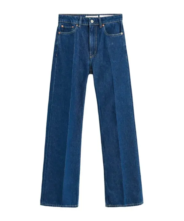 Our Legacy Creased Boot-cut Jeans