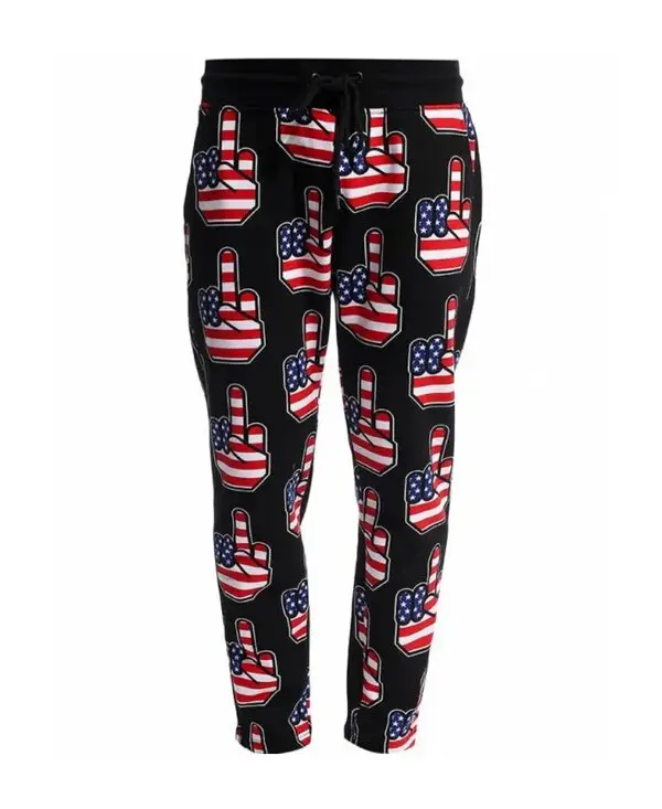 Moschino Printed Sweatpants - Black