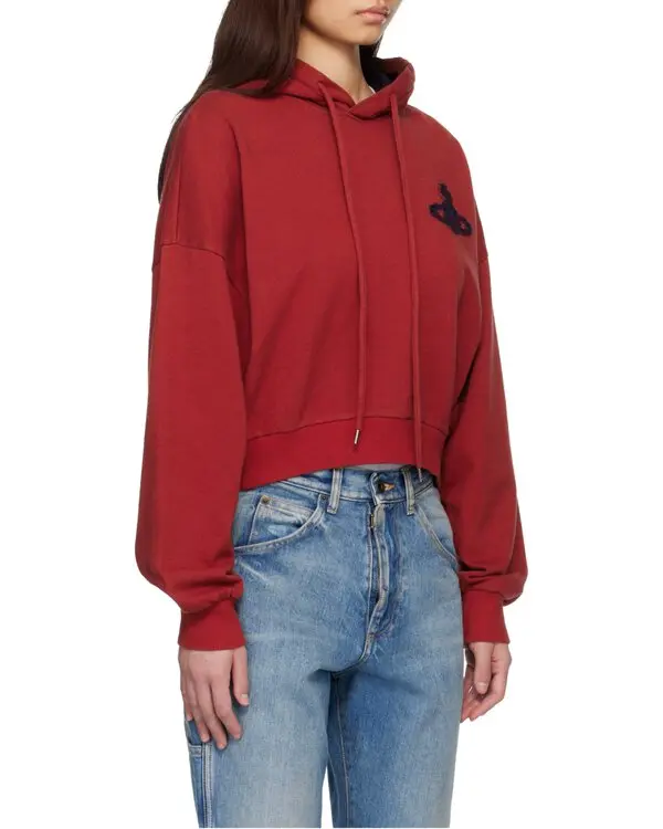 VIVIENNE WESTWOOD Box Cropped Hoodie