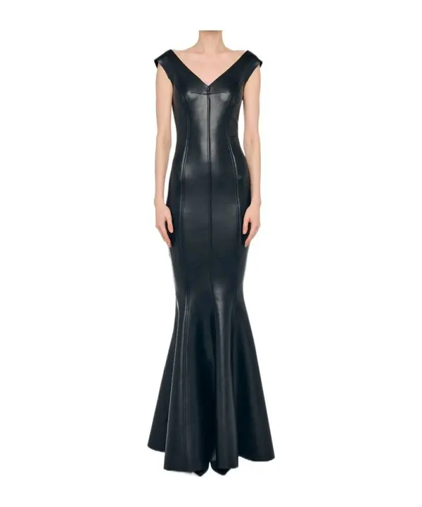 Norma Kamali Grace Fishtail Gown