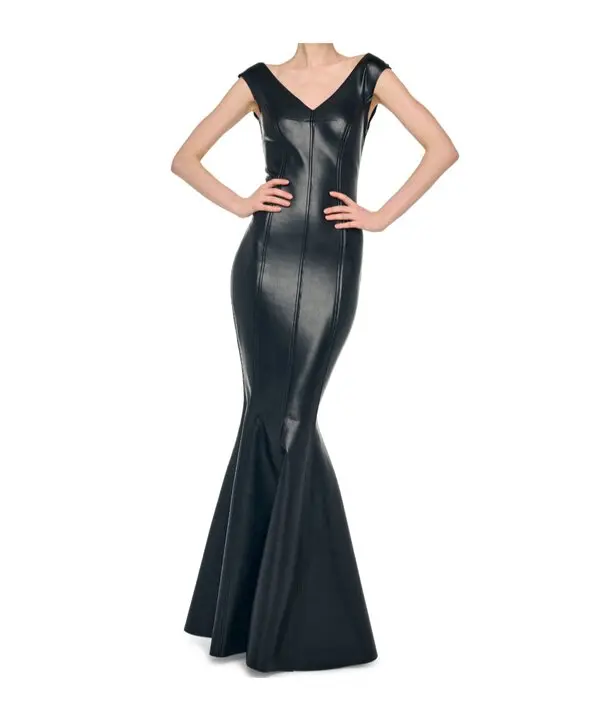 Norma Kamali Grace Fishtail Gown