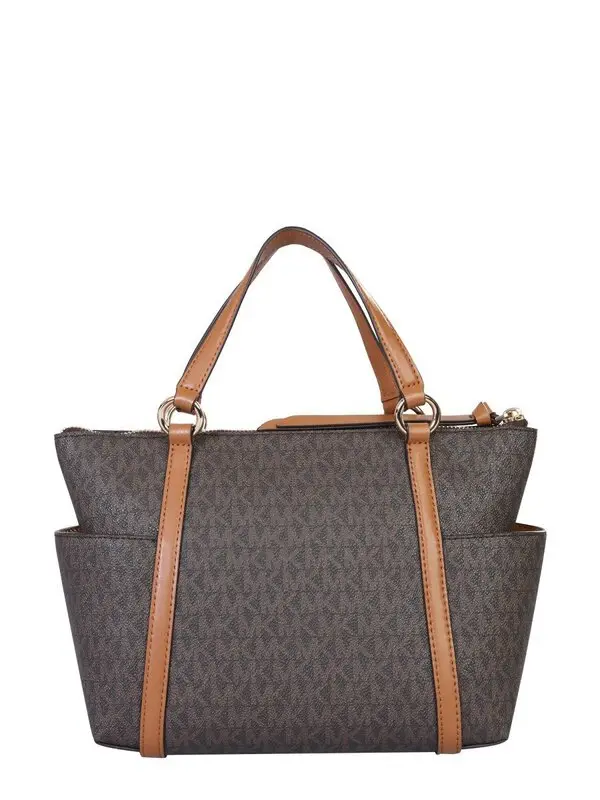 Michael Kors Small Tote Bag With Logo Plaque