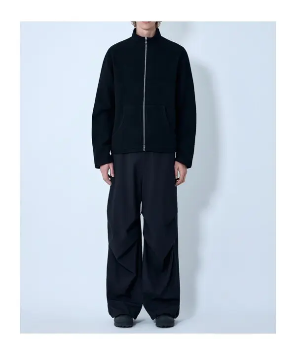 RIER Fleece Full-zip Jacket - Black