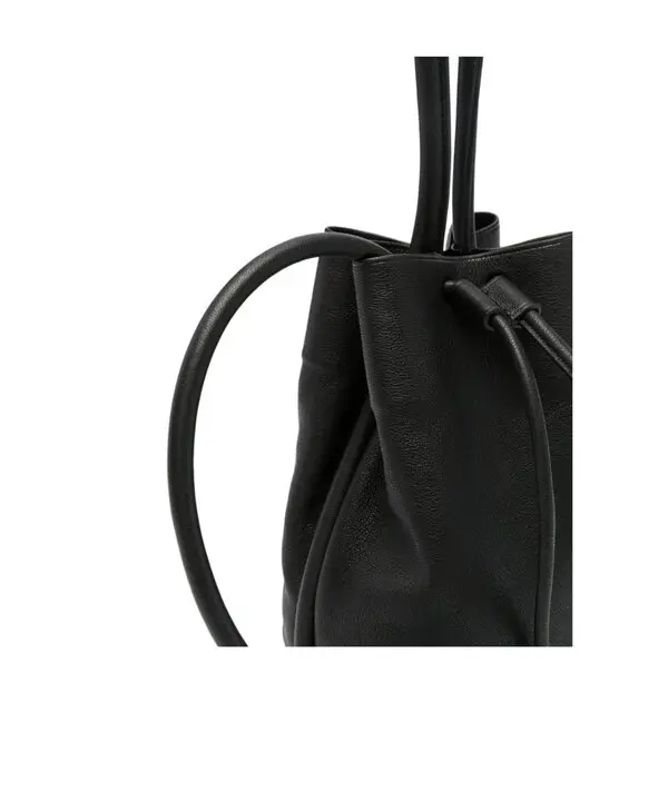 UMA WANG Top Handle Handbag - Black
