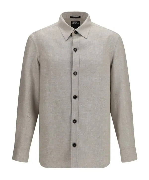 Zegna Button-front Overshirt