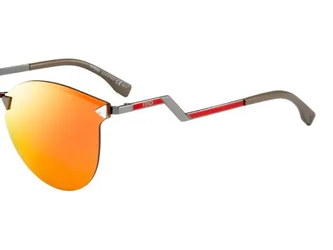 Fendi Logo Detail Sunglasses