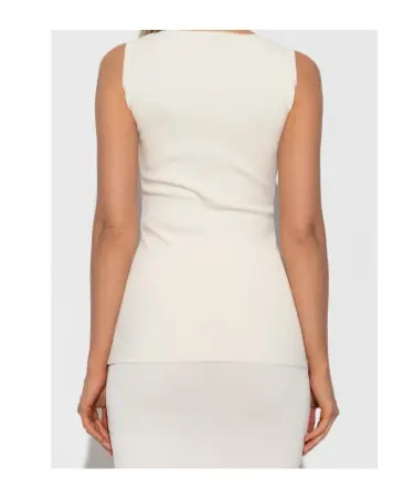 ENTIRE STUDIOS Sleeveless Boat Neck Top