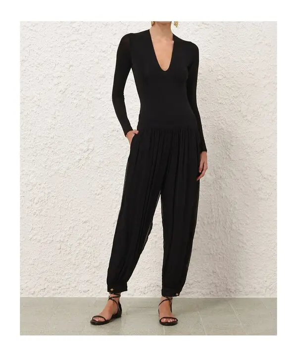 Zimmermann Luna Billow Harem Trousers