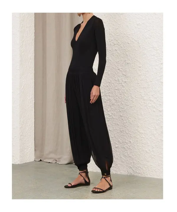 Zimmermann Luna Billow Harem Trousers
