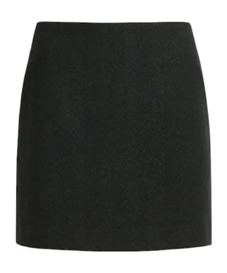 BLAZÉ MILANO Wool Mini Skirt - Black