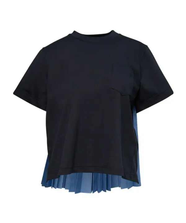 Sacai Paneled T-shirt Top