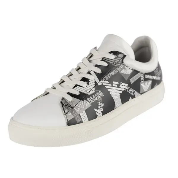 Emporio Armani Logo Lace-up Casual Sneakers