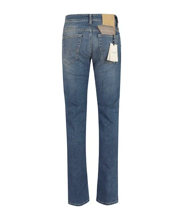 Jacob Cohen Belt Loop Jeans - Mediumblue