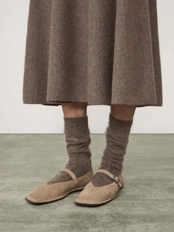 LISA YANG Brushed Cashmere Socks