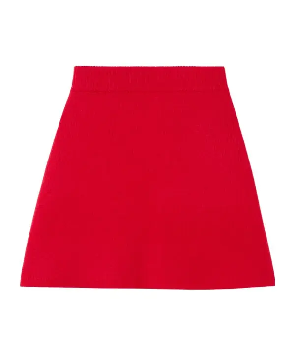 LISA YANG Clare Mini Skirt - Red