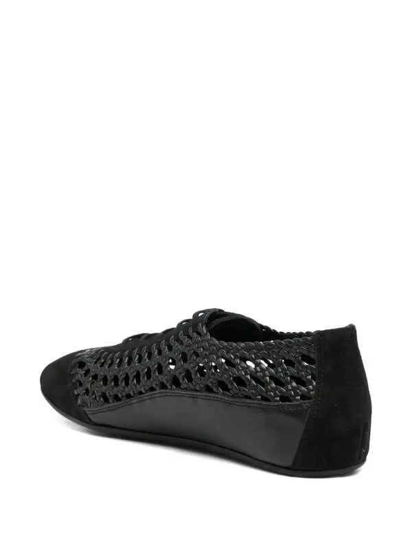 Hereu Lace-up Low-top Woven Flats