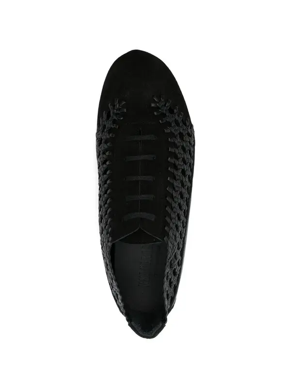 Hereu Lace-up Low-top Woven Flats
