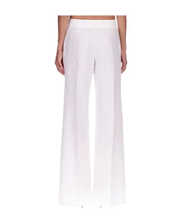 ERMANNO FIRENZE Embroidered Wide Leg Trousers