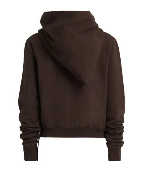 Rick Owens Mountain Jersey Turtleneck Sweatshirt - Black