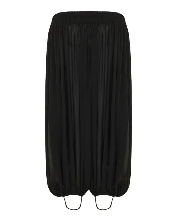 Alaïa Pleated Loose Fit Trousers