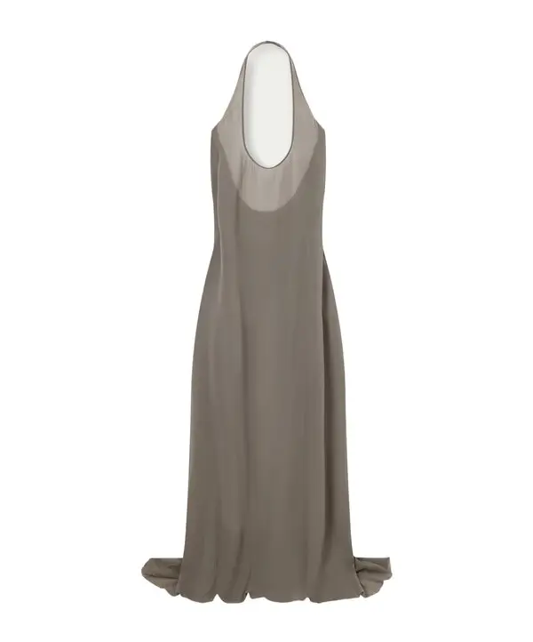 Rick Owens Halter Neck Floor-length Gown - Gray