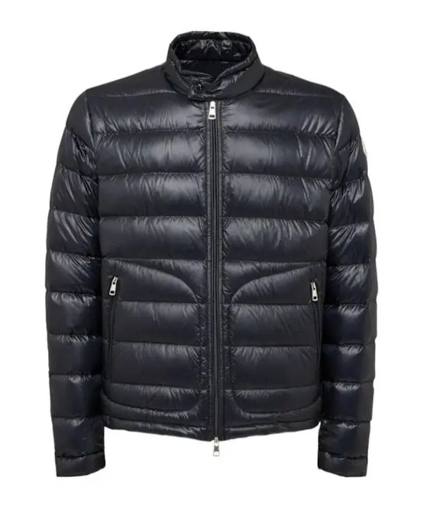 Moncler Acorus Lightweight Nylon Down Jacket - Black