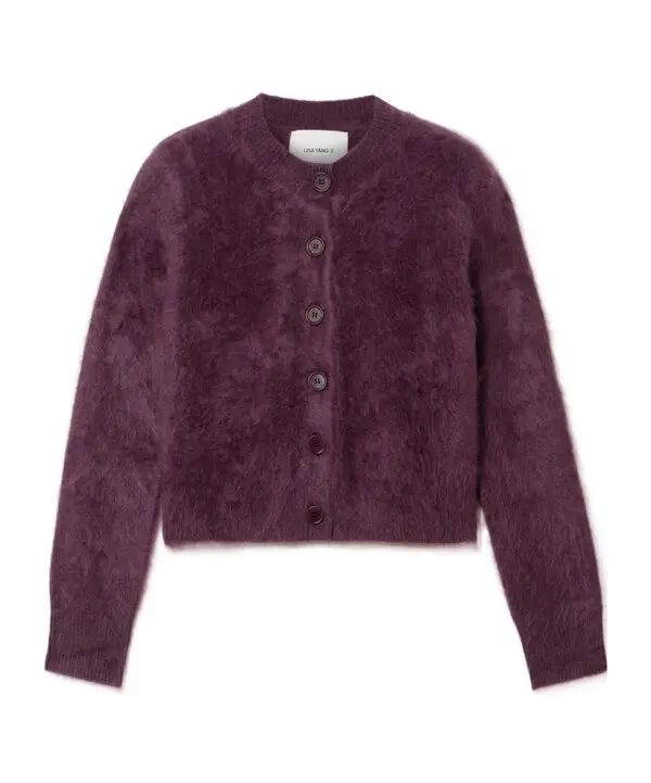 LISA YANG Long-sleeved Cardigan - Red