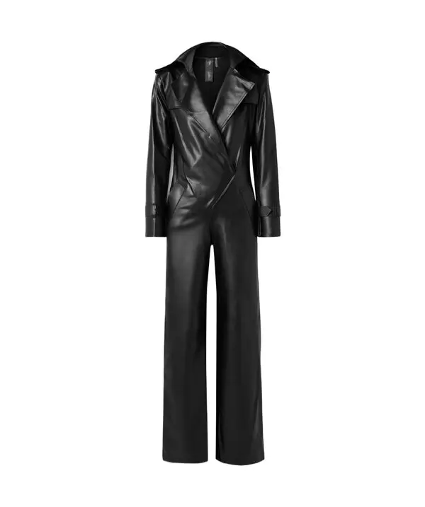 Norma Kamali Double-breasted Jumpsuit - Black