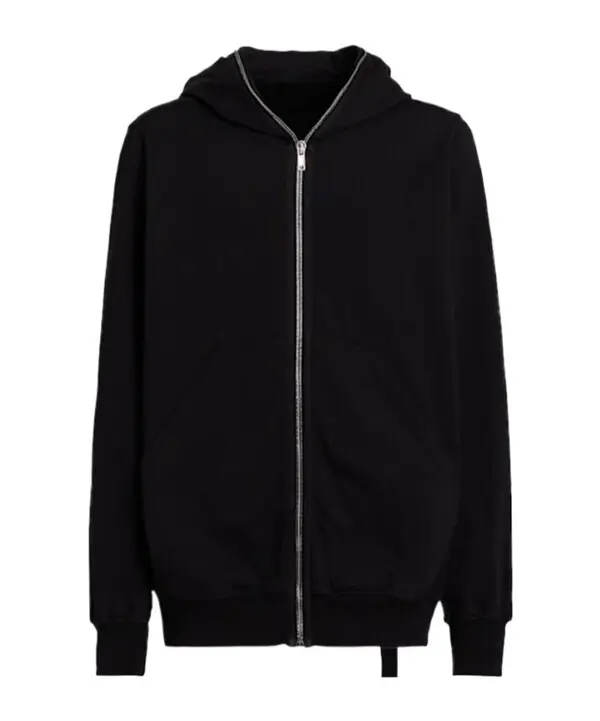 Rick Owens Jumbo Gimp Cotton Sweatshirt - Black