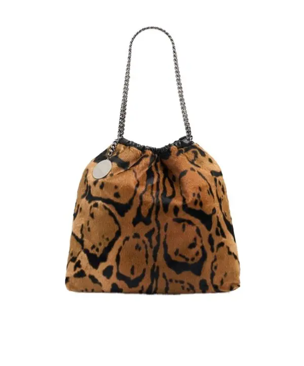 Stella McCartney Medium Ocelot Print Bag