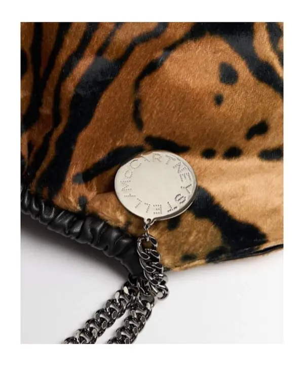 Stella McCartney Medium Ocelot Print Bag
