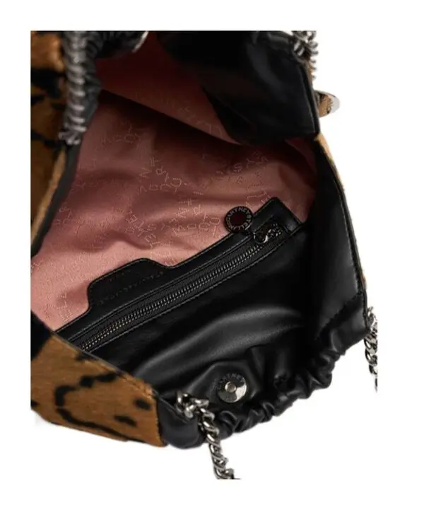Stella McCartney Medium Ocelot Print Bag