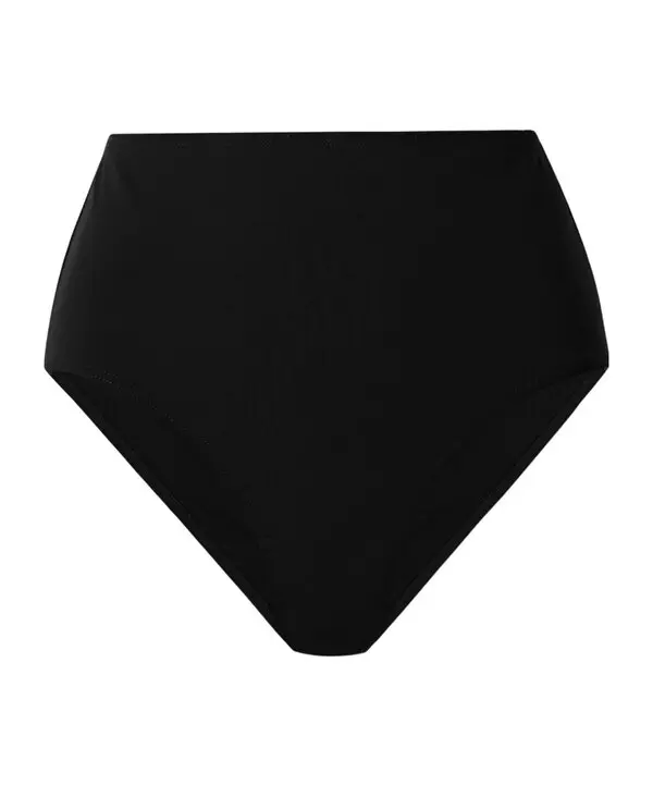 NILI LOTAN High-waisted Bikini Bottoms - Black