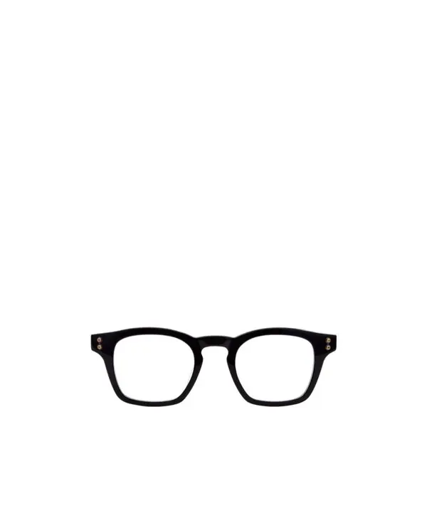 AKONI Geometric Full Rim Eyeglasses - Black
