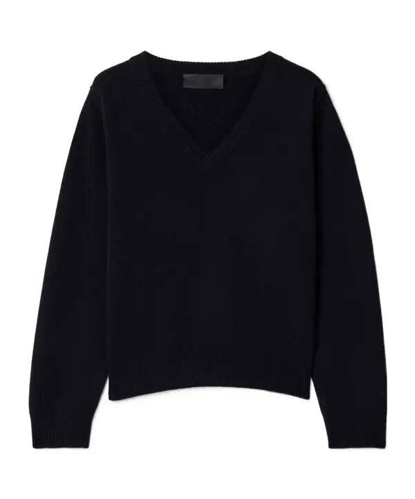 NILI LOTAN Priya V-neck Long Sleeve Sweater