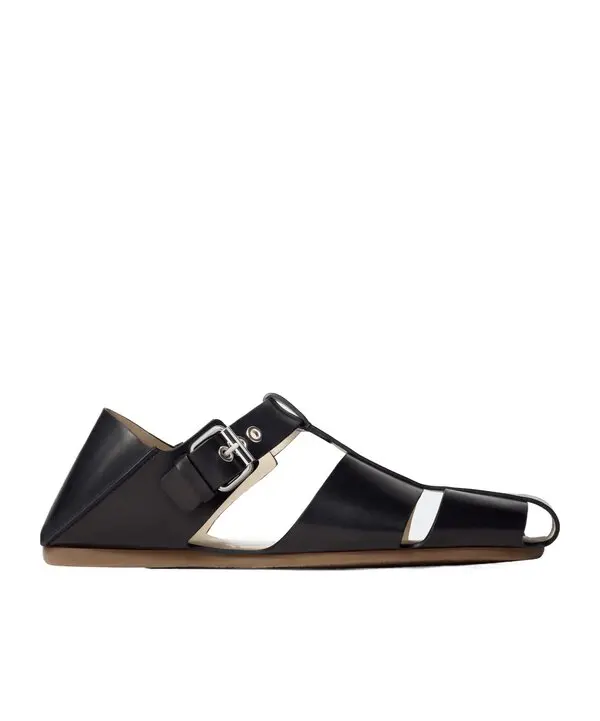 LEMAIRE Buckle Cut-out Fisherman Sandals