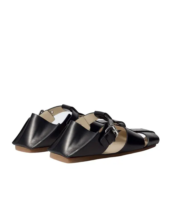 LEMAIRE Buckle Cut-out Fisherman Sandals