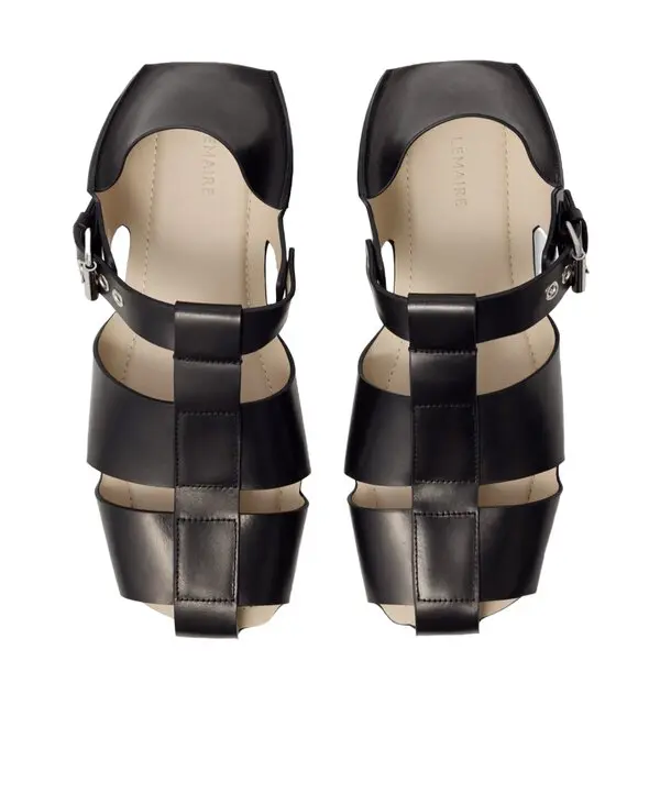 LEMAIRE Buckle Cut-out Fisherman Sandals
