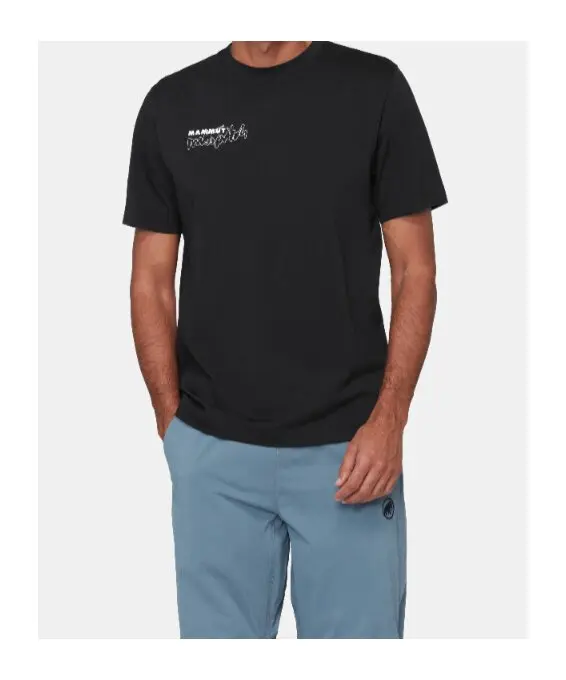 MAMMUT Base T-shirt Multi-pitch - Black