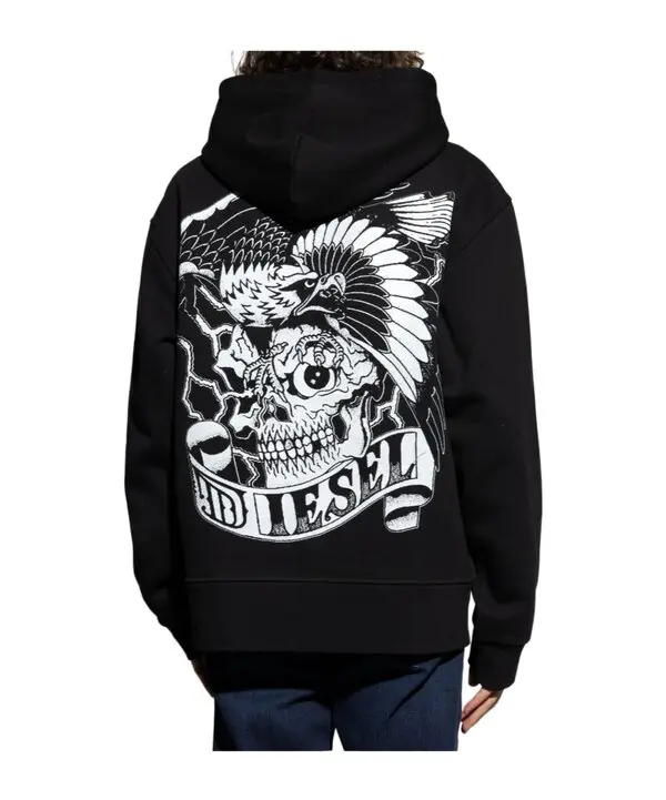 DIESEL® S-macs-hood-t1 Hoodie