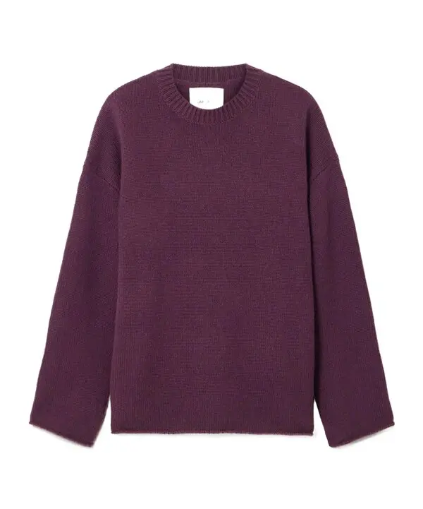 LISA YANG Kristy Cashmere Sweater - Claret