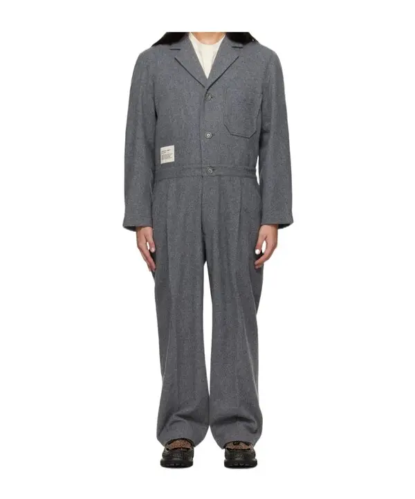 SONG FOR THE MUTE X Birkenstock Jumpsuit - Grey
